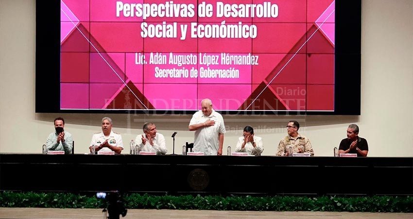 Secretario De Gobernación Y Secretaria De Seguridad Reconocen Avance Y