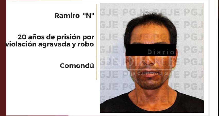 Obtiene Condena De 20 Años De Prisión Contra Culpable De Violación