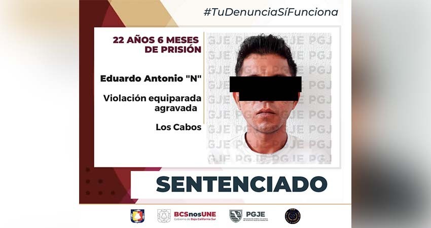 Sentencia A Más De 22 Años De Prisión A Eduardo “n” Por El Delito De