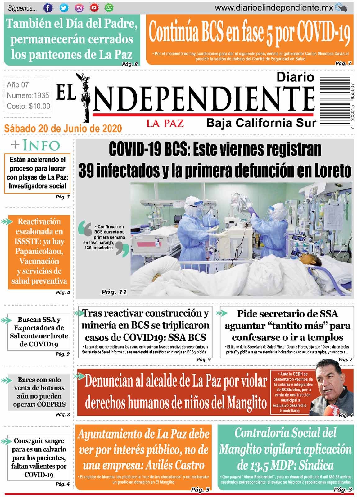 Noticias de Baja California Sur - Diario El Independiente